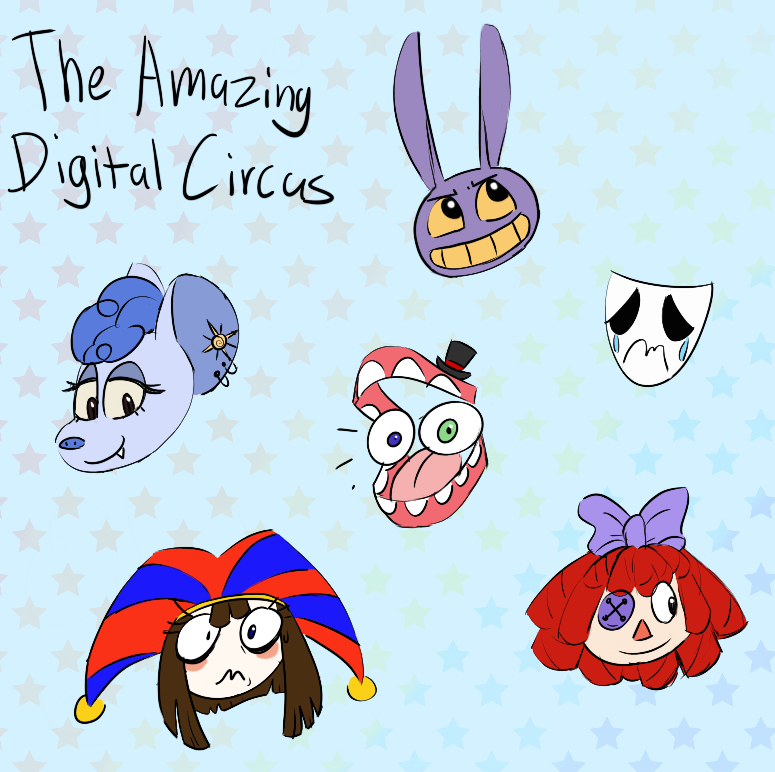 Amazing Digital Circus Characters And My OC – Cherri World
